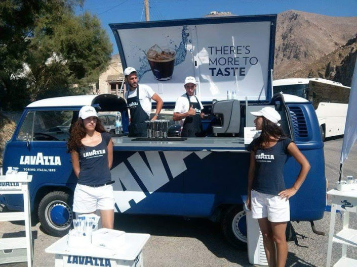 VW T2 Lavazza espresso coffee van conversion | Custom Promotional ...