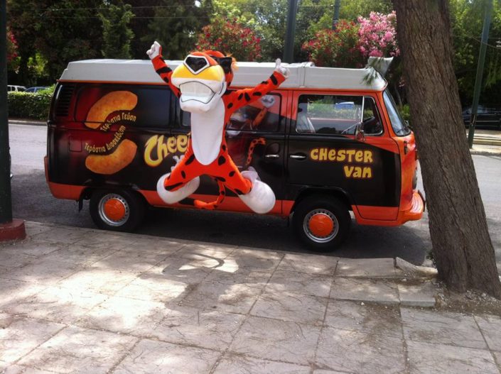 VW T2 Cheetos Chester van by smartmovingmedia - Smart Moving Media ...